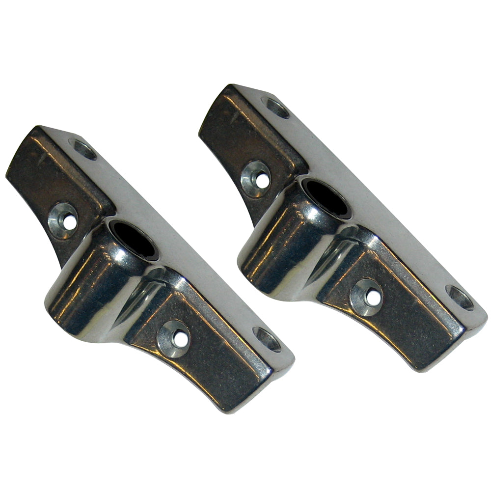 Perko Edge Mount Rowlock Socket - Zinc — Freeport Marine Supply