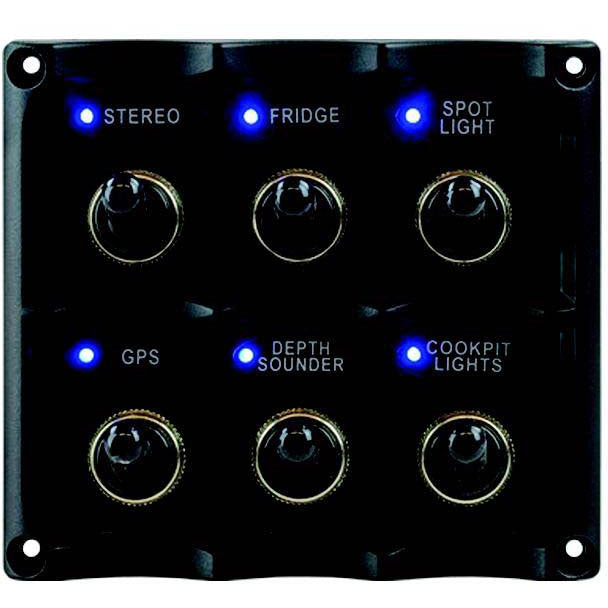 Sea-Dog Water Resistant Toggle Switch Panel — Freeport Marine Supply