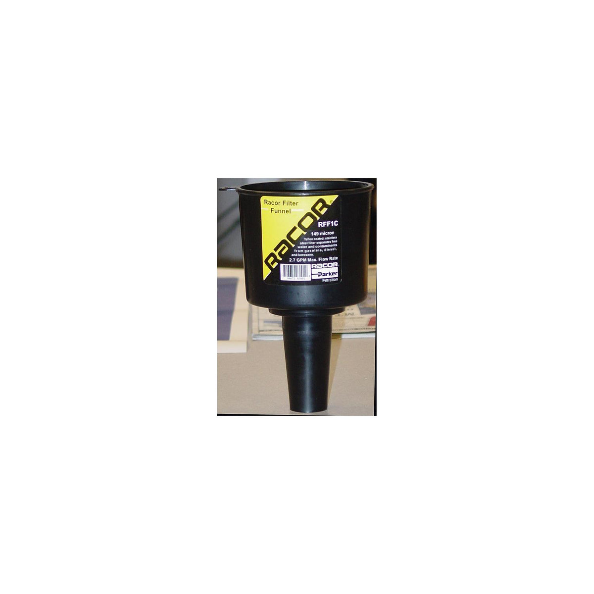 Racor RFF3C Fuel Filter Funnel - Water Separating, 3.9 GPM, 50 Micron ...
