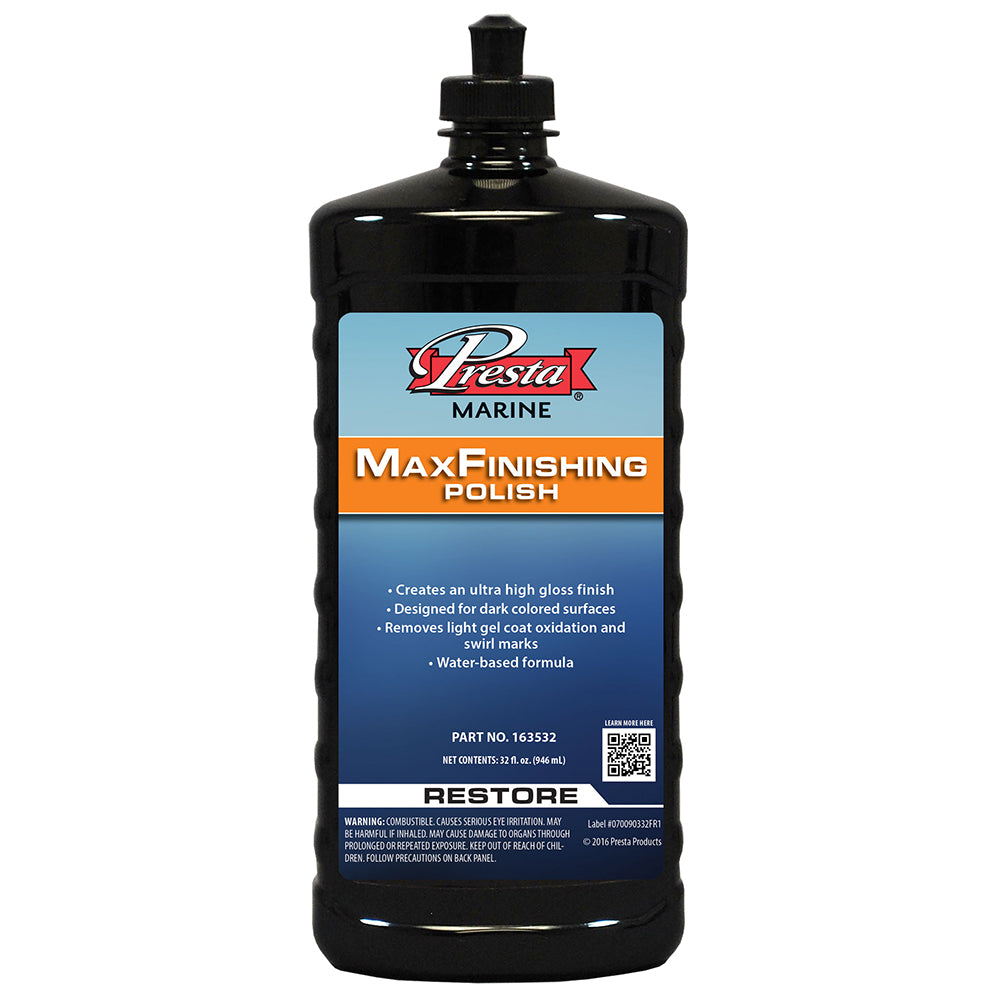 Presta MaxFinishing Polish - 32oz — Freeport Marine Supply