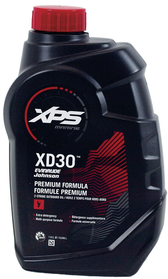 Johnson/Evinrude 779725 XPS XD30 Outboard Engine Oil Synthetic - Gallo ...