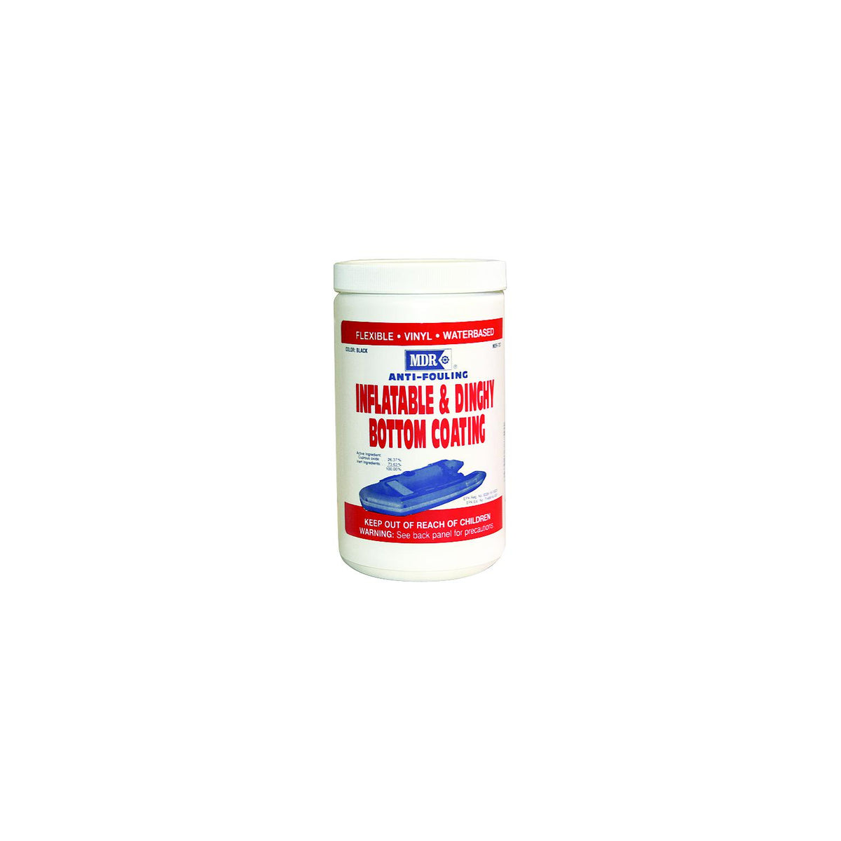 MDR MDR-787 Bottom Paint For Inflatables - Black - 32 oz — Freeport ...
