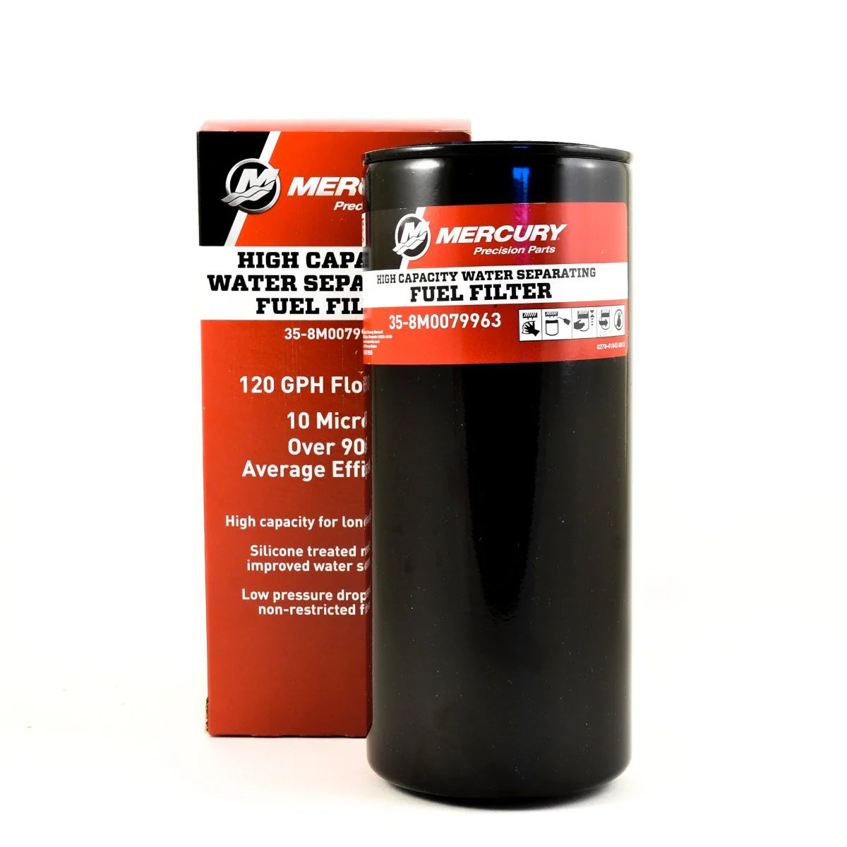 Mercury High Capacity Water Separating Fuel Filter 8M0079963 for Remot ...