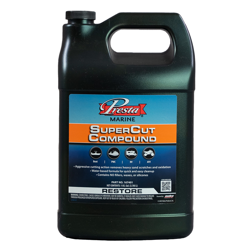 Presta Super Cut Compound - 1 Gallon — Freeport Marine Supply