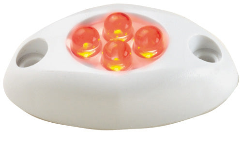 Imtra Lighting LED Cluster Courtesy Light, White, 4 x Red LED, 24V ...