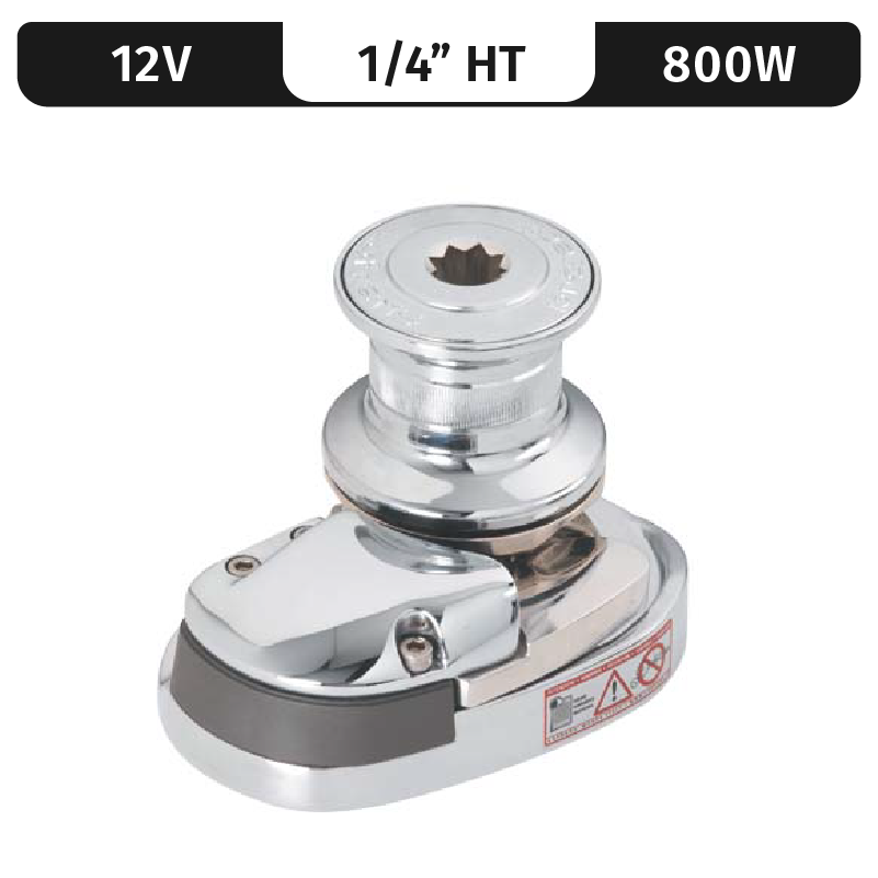 Lofrans Project 500/X1, 12VDC, 800W | Capstan, 1/4" High Tens. Gypsy ...