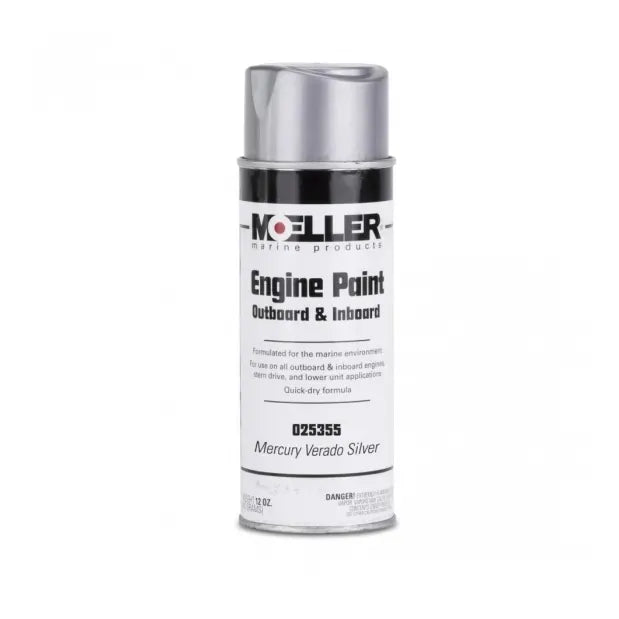 Moeller 25355 Mercury Verado Silver Paint — Freeport Marine Supply