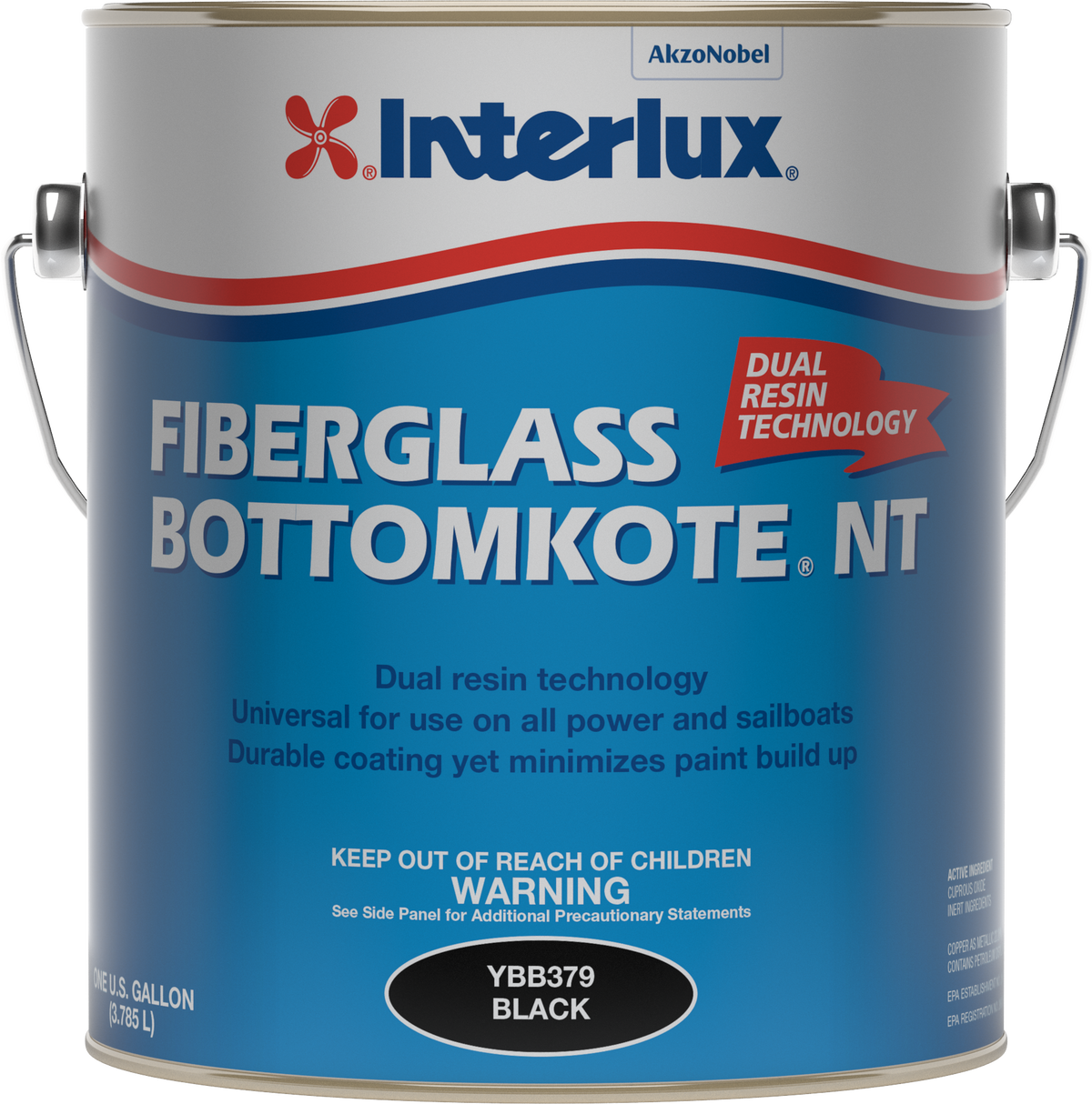 Interlux Fiberglass Bottomkote NT Antifouling Paint — Freeport Marine ...