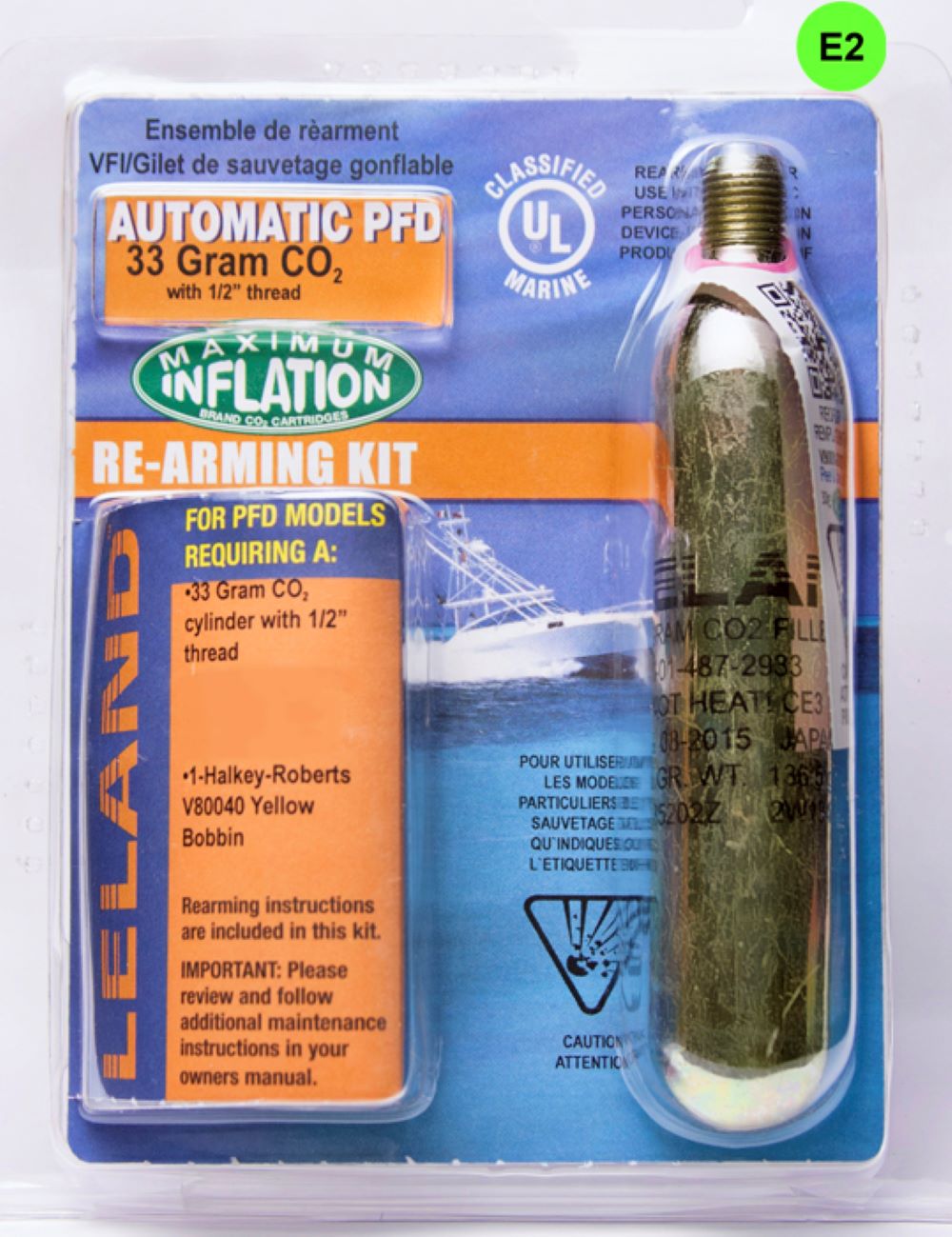 Leland 33-Gram Inflatable PDF Rearming Kit for V95000 Series - Auto ...