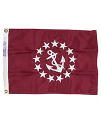 Annin Vice Commodore Flag 12" X 18" Nyl-Glo — Freeport Marine Supply