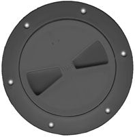Bomar G825 Deck Plate 6" Screw In Black — Freeport Marine Supply