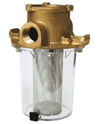 Groco ARG-1000 Series Raw Water Strainer with Stainless Steel Basket ...