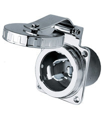 Hubbell 50 Amp 125/250 V Shore Power Inlet Stainless Steel — Freeport ...