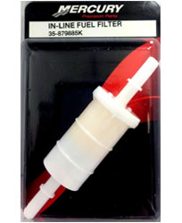 Mercury In-Line Fuel Filter 879885K for Select Mercury 30-300hp FourSt ...