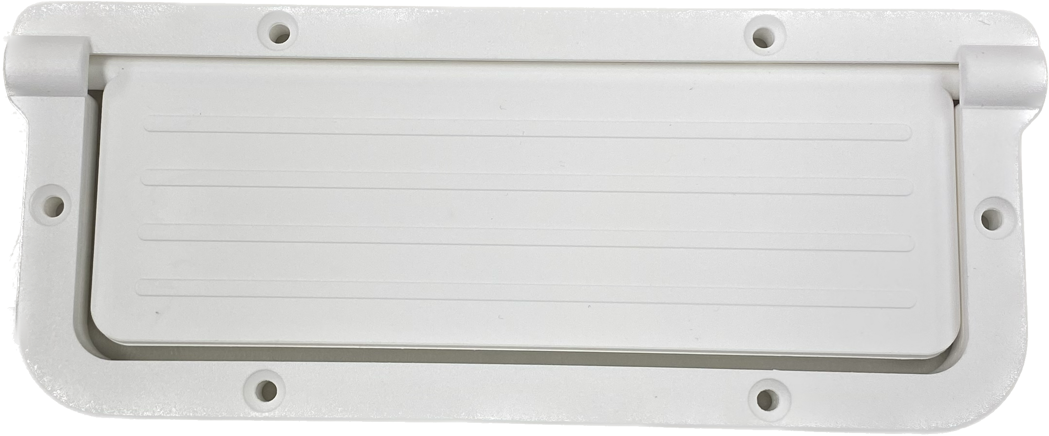 TH Marine Rectangular Scupper-White — Freeport Marine Supply
