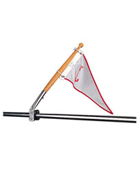 Sea-Dog Rail Mount Flagpole - Long for 7/8" to 1" Rail — Freeport ...
