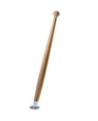 Whitecap Teak Flag Pole - 36" - 1-1/4" Base Diameter — Freeport Marine ...